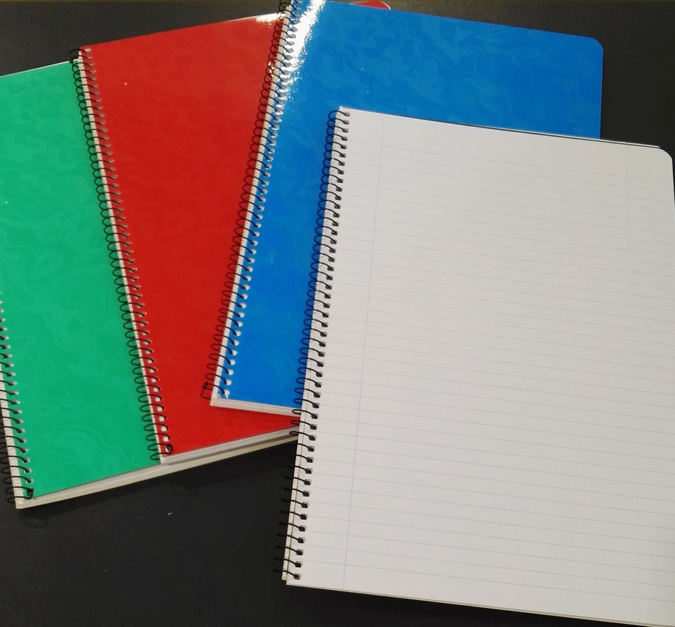 Libreta Grapada A4 Doble Pauta 3,5mm Oxford 48 hojas Tapa PP ...